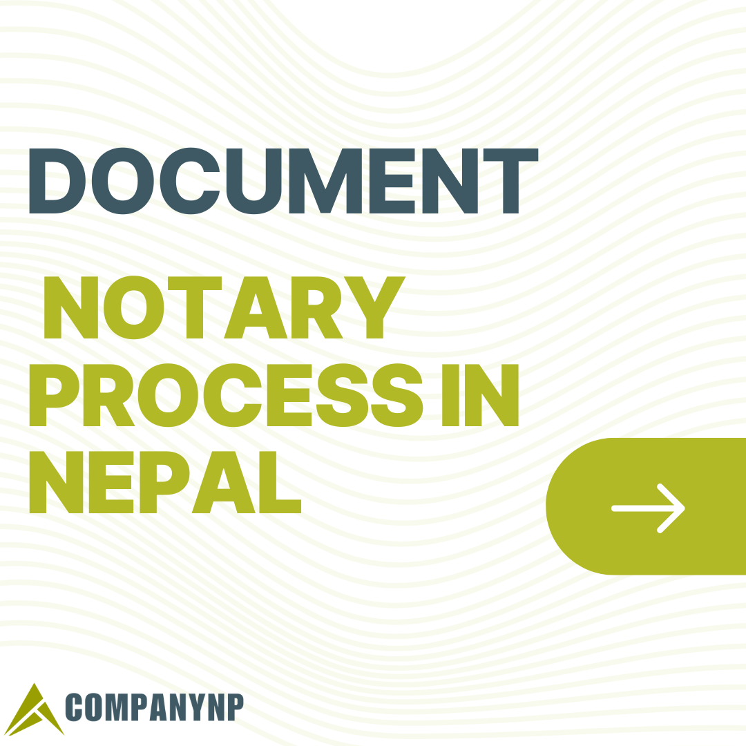 Document Notary Process In Nepal | CompanyNP