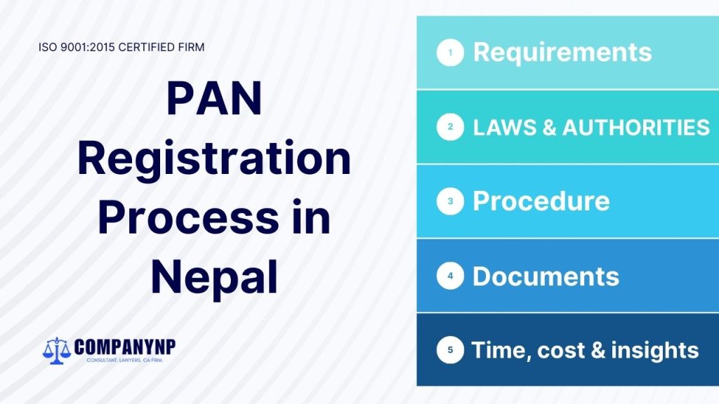 PAN Registration Process in Nepal | CompanyNP